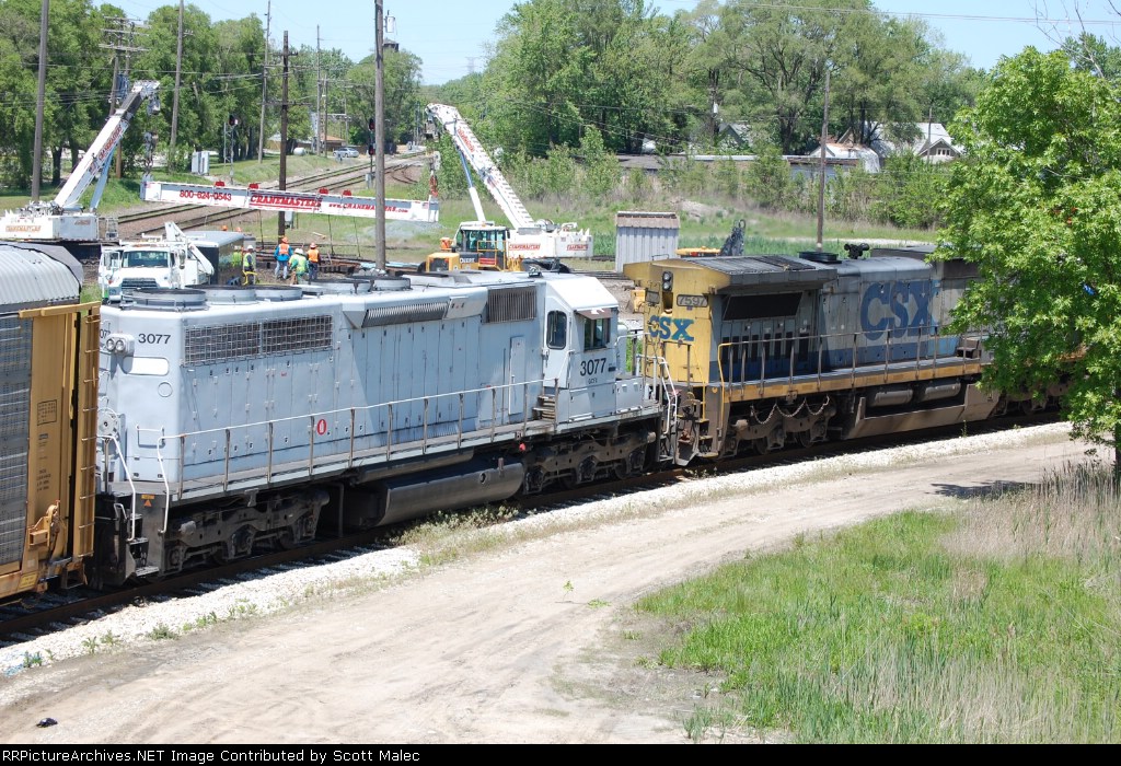 CSX 7597 & GCFX 3077